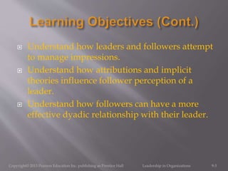 LEAD 701 Yukl chapter09 | PPT