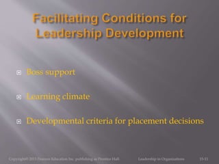 Yukl chapter 15 | PPTX