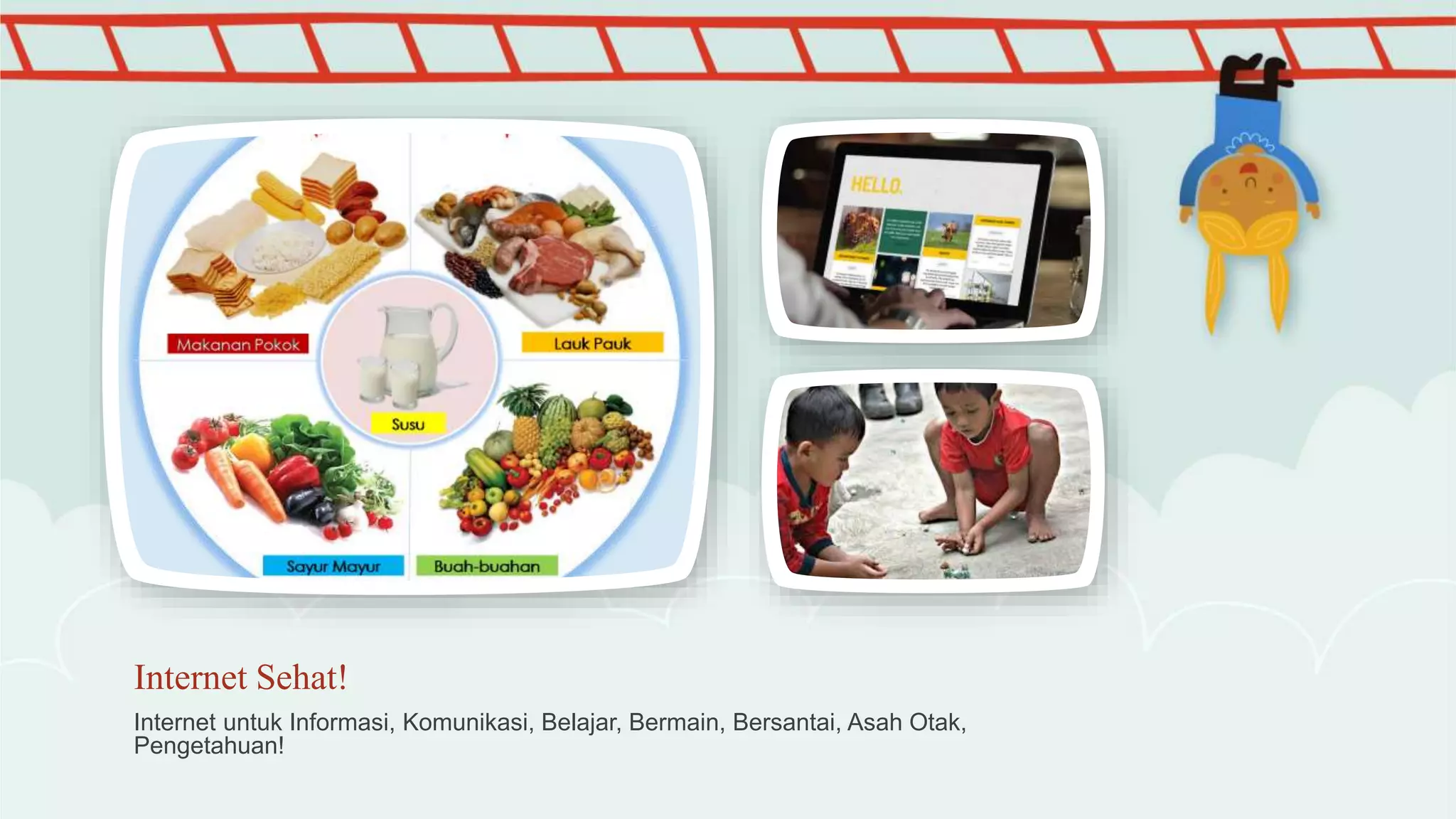 Presentasi Internet Sehat untuk Anak SD | PPTX