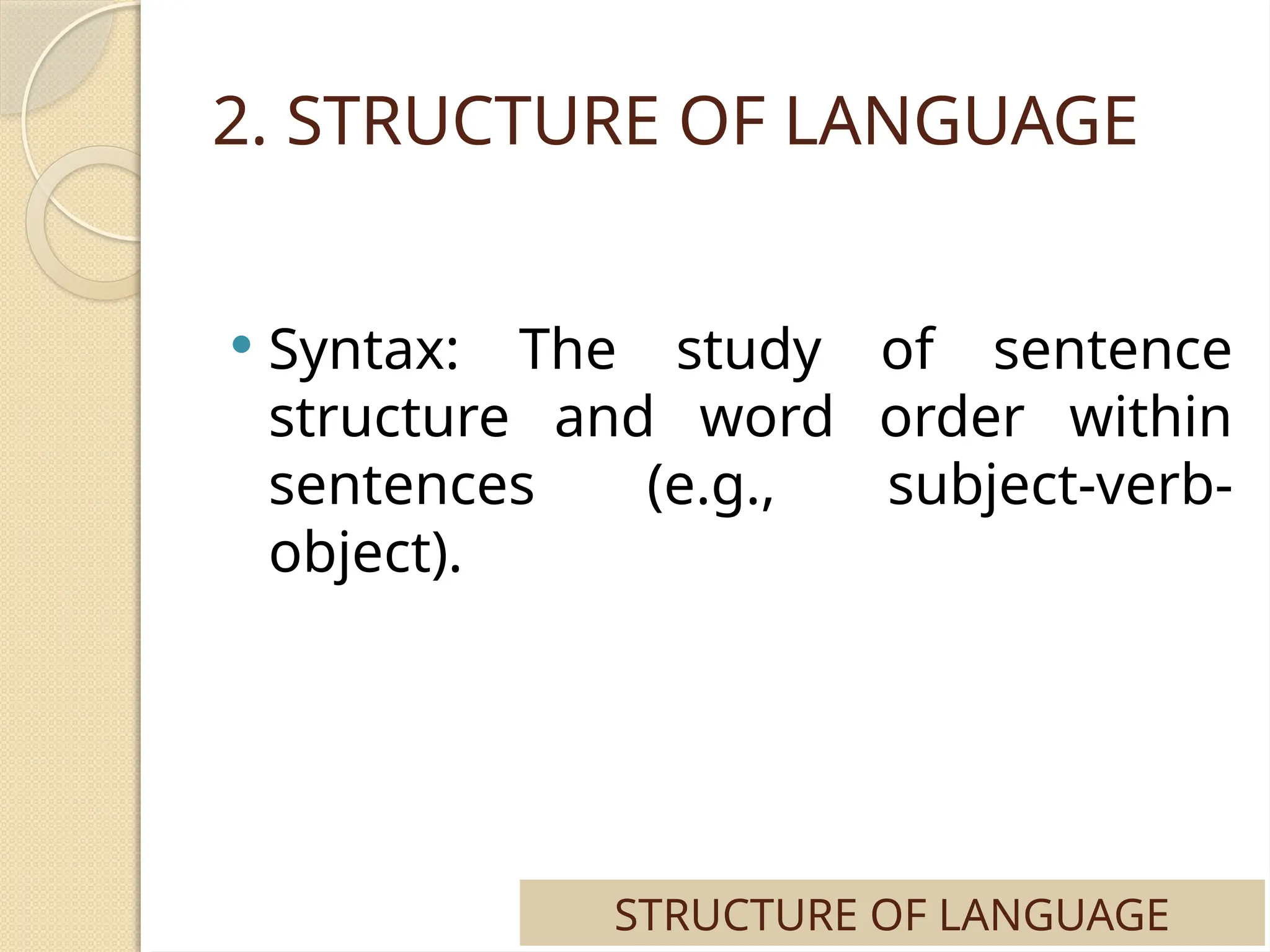 YULO, APRIL NADINE A. REPORT EdD ELT 601 LANGUAGE MEANING AND STRUCTURE ...