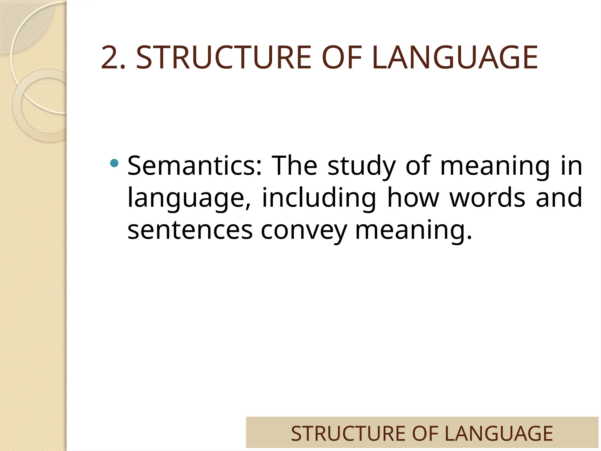 YULO, APRIL NADINE A. REPORT EdD ELT 601 LANGUAGE MEANING AND STRUCTURE ...