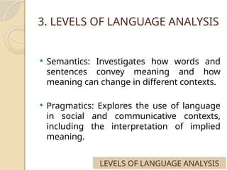 YULO, APRIL NADINE A. REPORT EdD ELT 601 LANGUAGE MEANING AND STRUCTURE ...