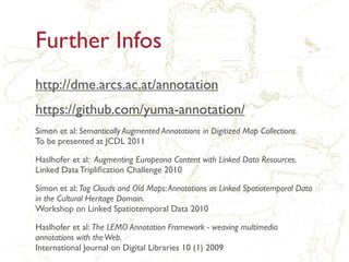 Annotating Historic Maps with YUMA | PDF