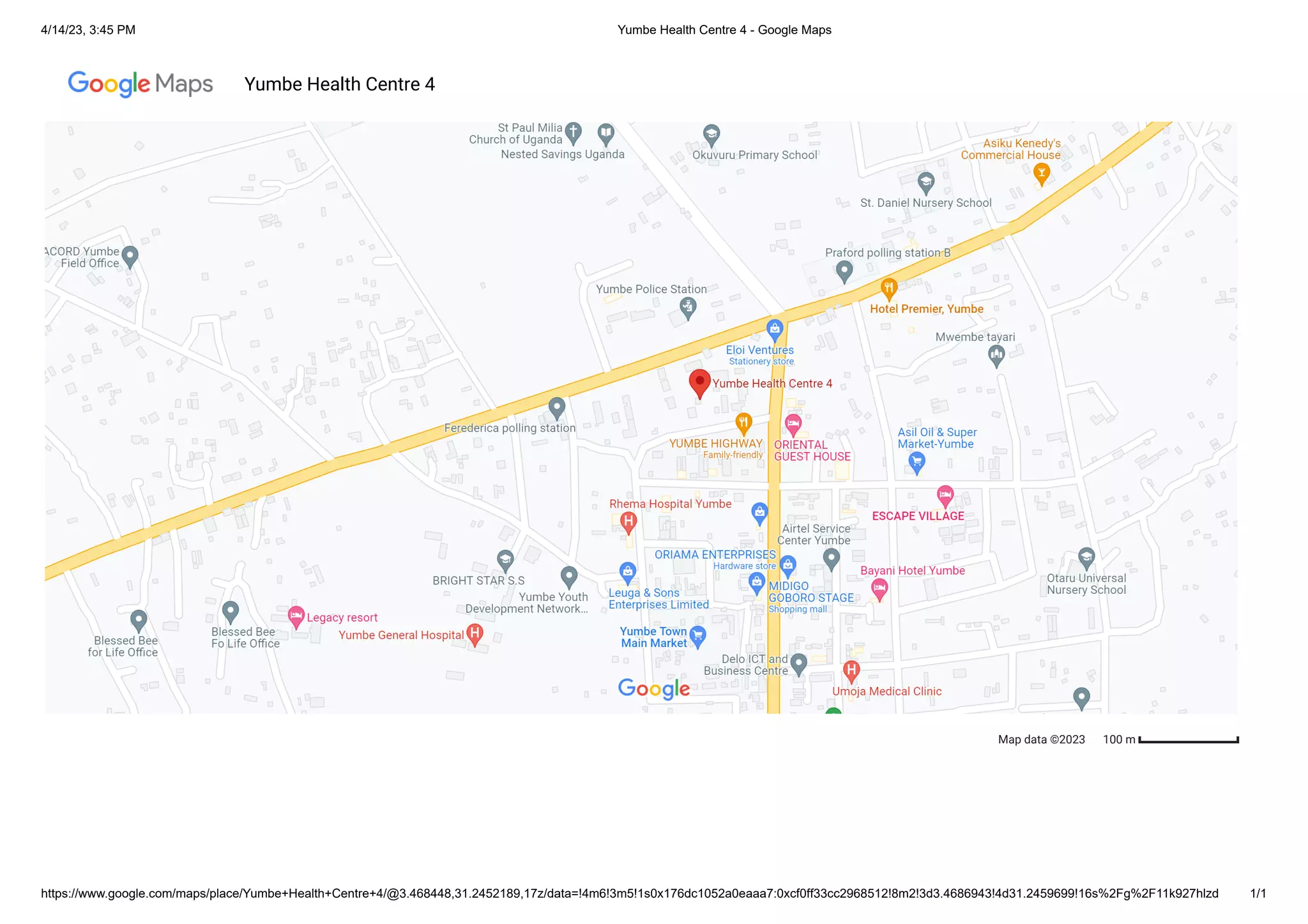 Yumbe Health Centre 4 - Google Maps.pdf