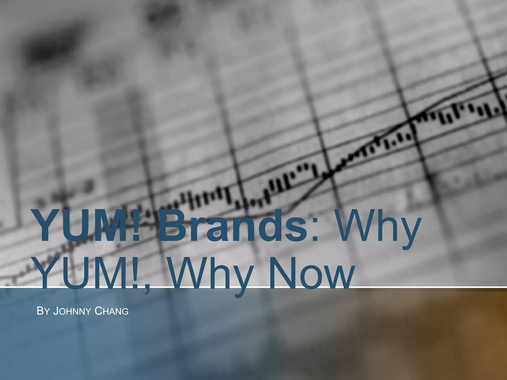 Yum! brand presentation | PDF