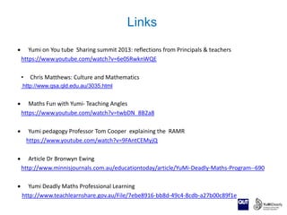 Yumi Deadly Maths what it is and how it works | PPTX