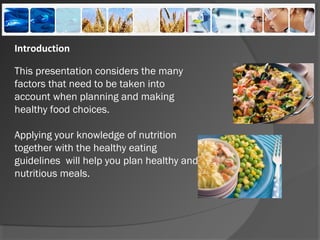 Yummy healthy recipes balanced diet | PPT