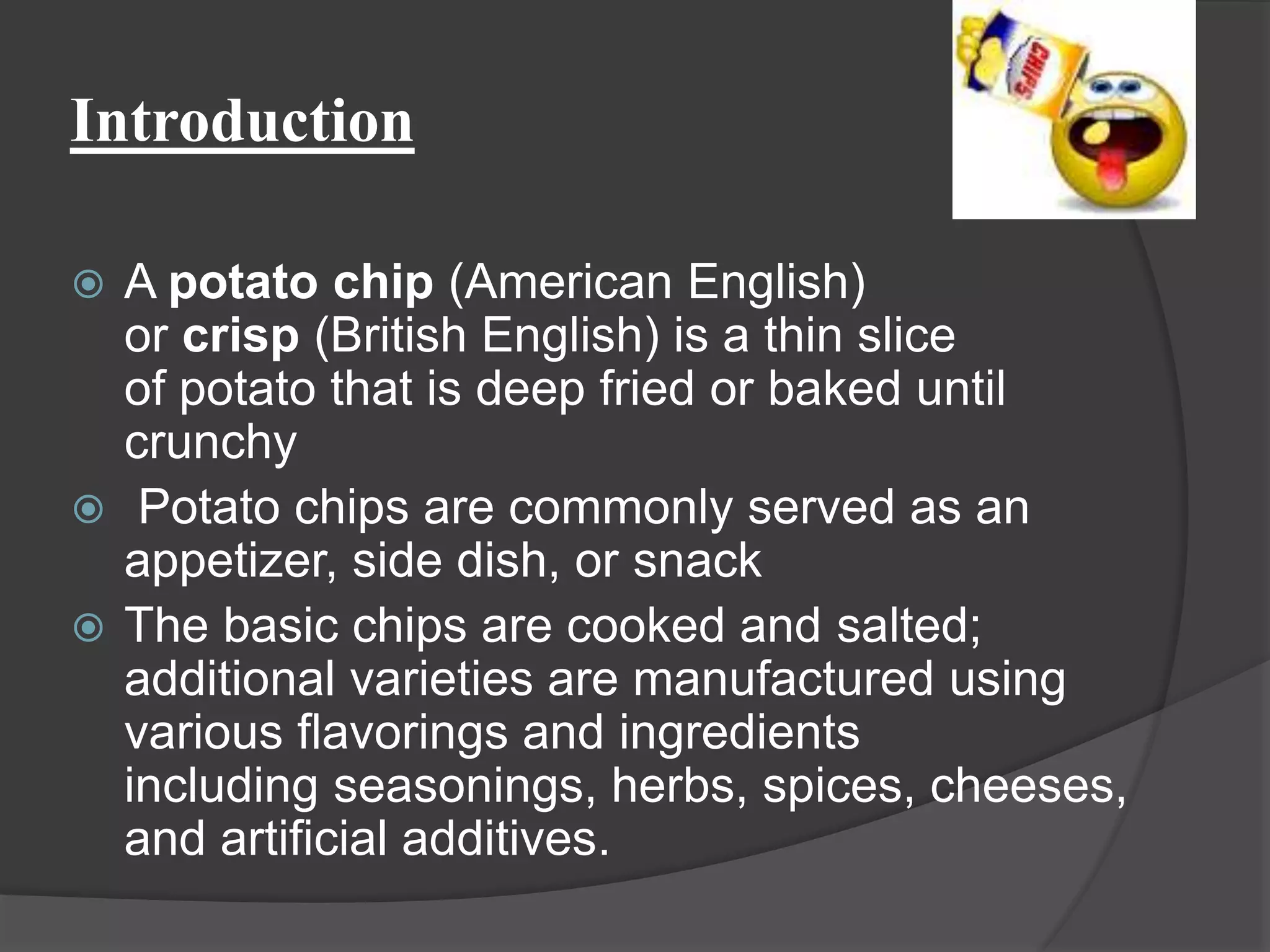 Potato chips | PPT