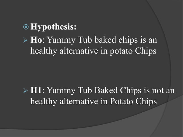 Potato chips | PPT