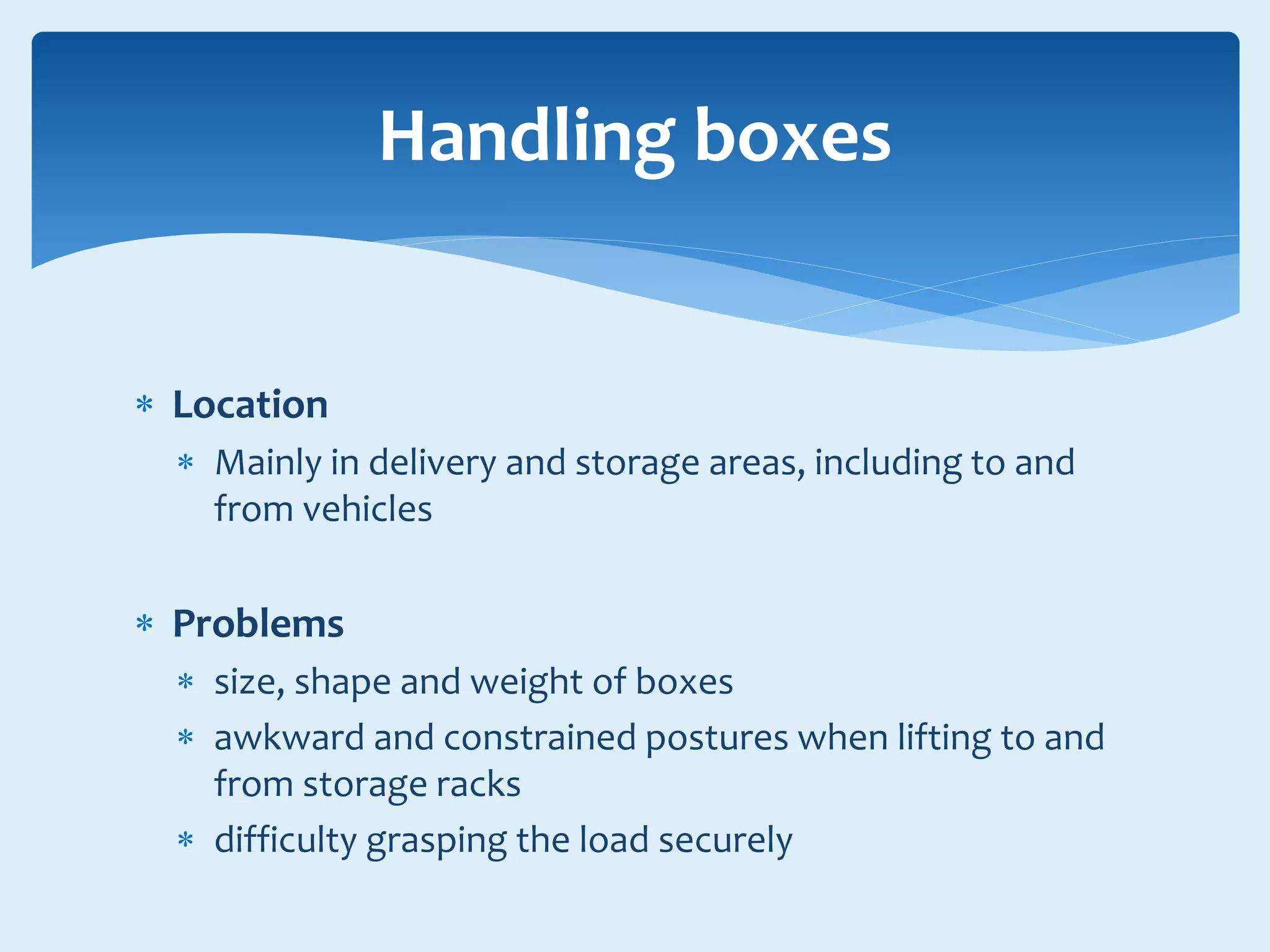 OSHA Regulations - Ergonomics | PPTX