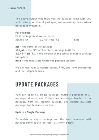 Yum package manager | PDF