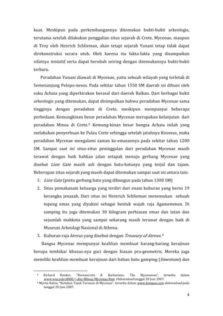 Yunani sebagai icon peradaban | PDF