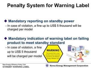 Reports of National Standby Power Consumption and Targeted Policies ...