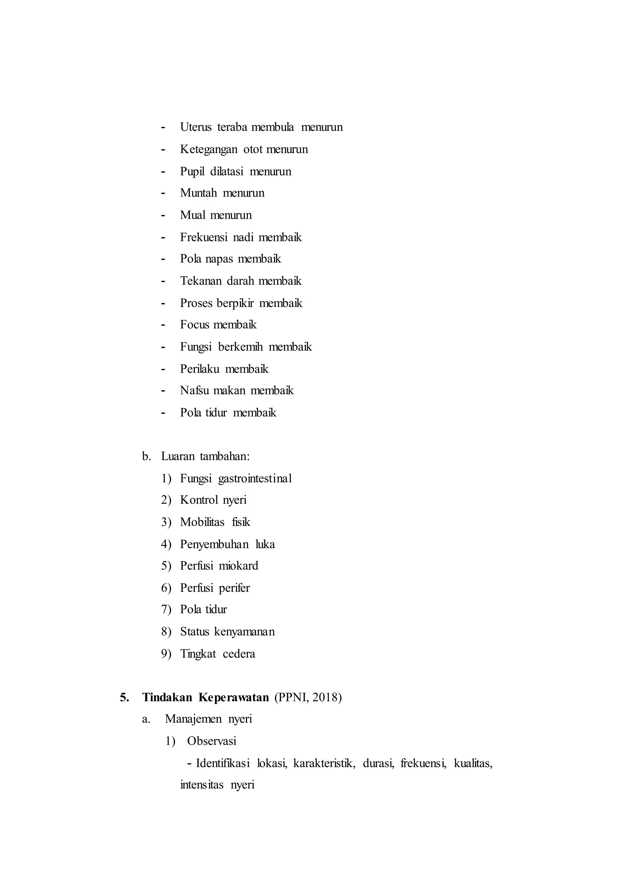 Yuniarti da lp nyeri akut revisi | DOCX