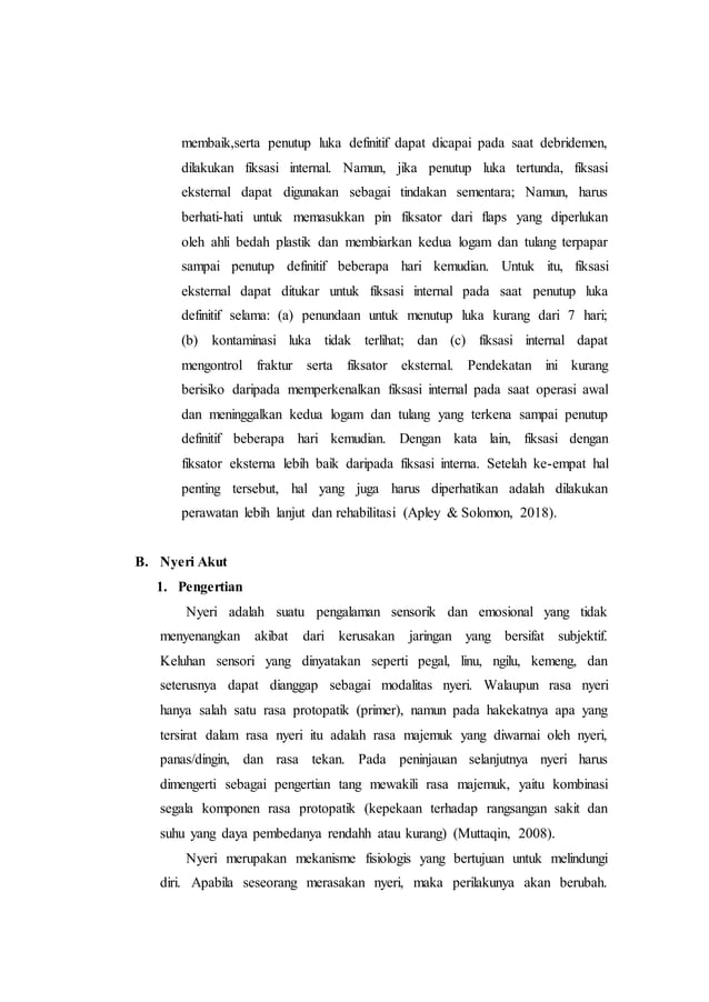 Yuniarti da lp nyeri akut revisi | DOCX