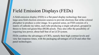 Monitors and their types | PPTX