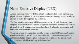 Monitors and their types | PPTX