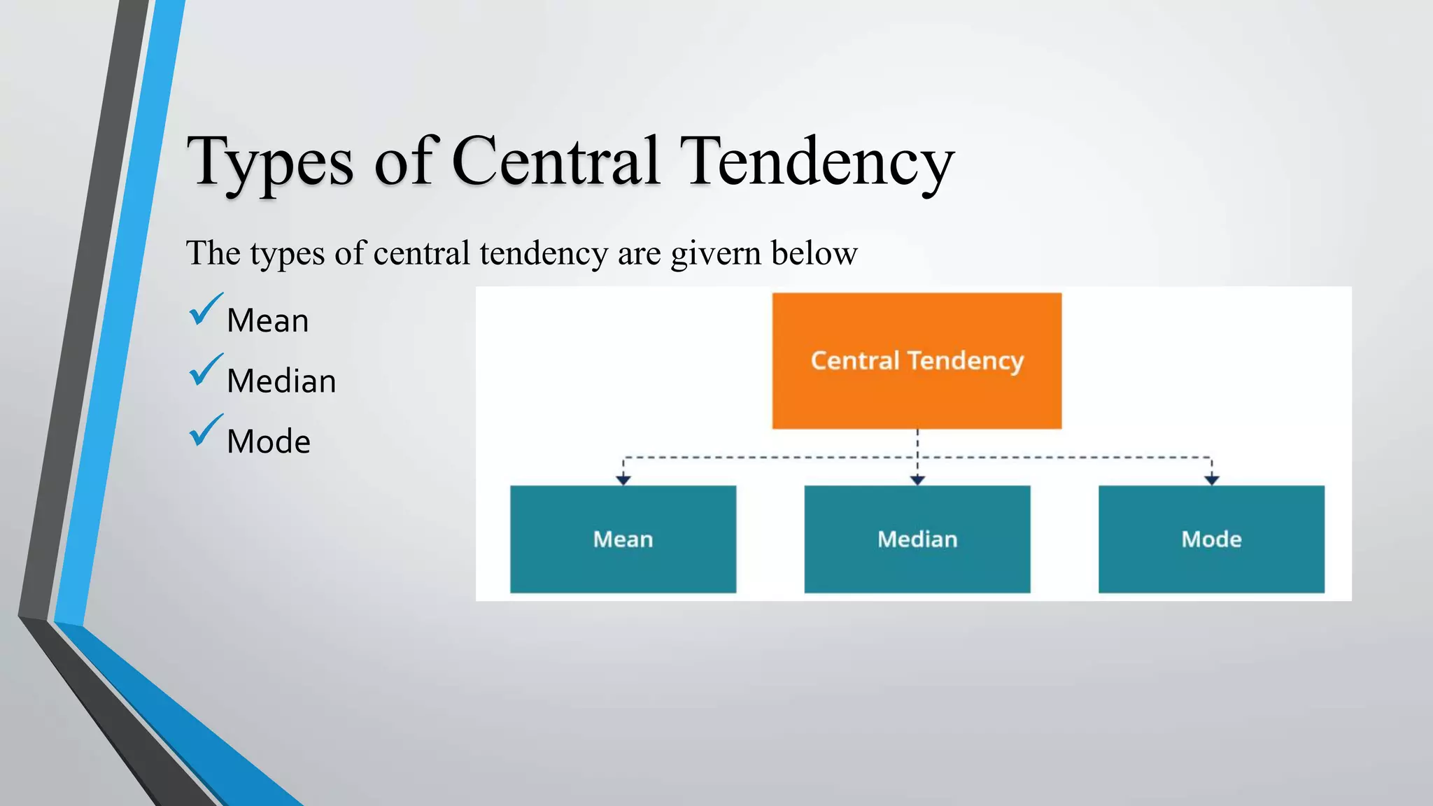 Central Tendency and types | PPTX