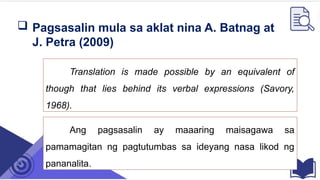 YUNIT-2.Filipino sa bagong buhay ng pilipinas | PPTX