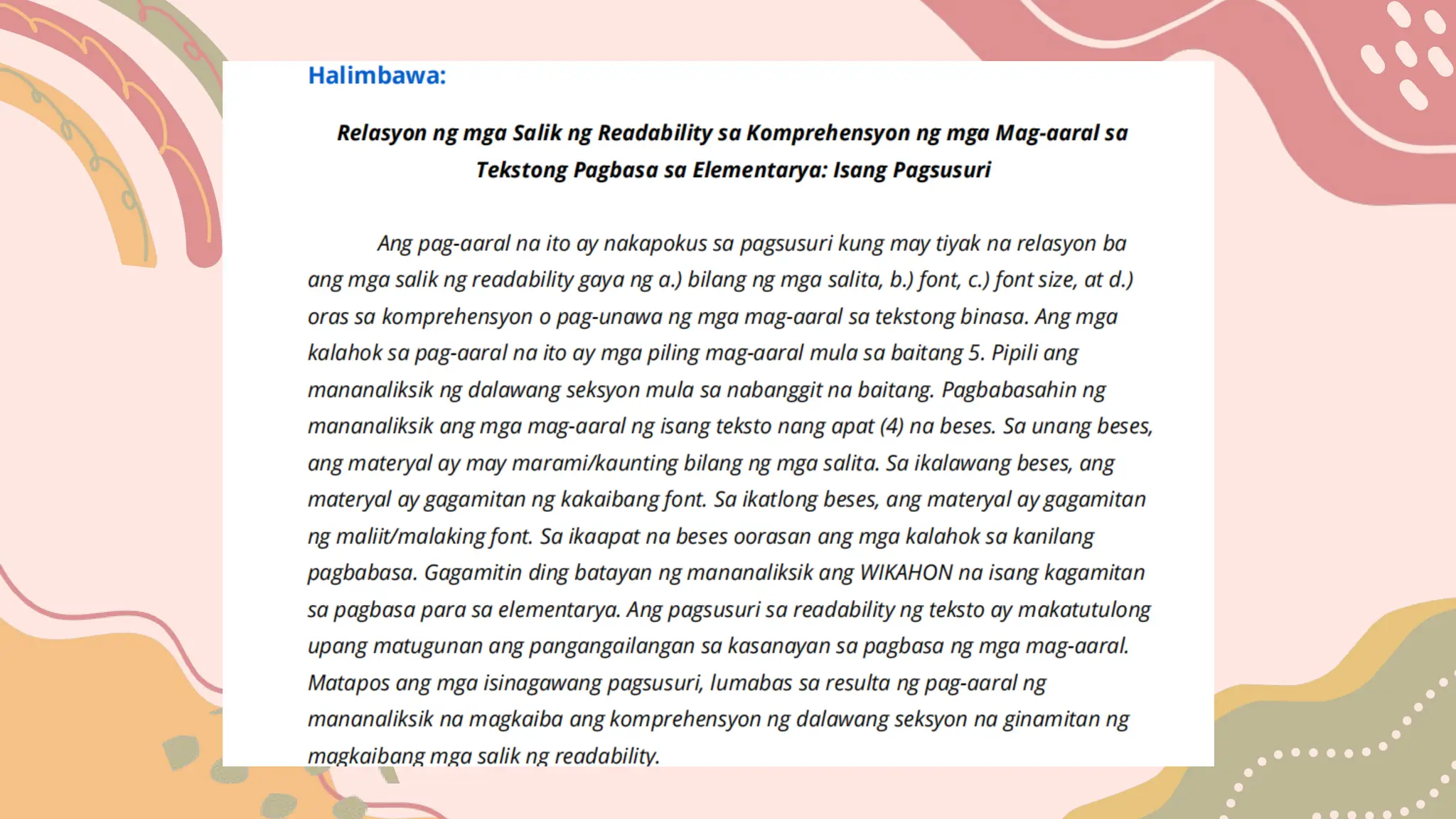 Yunit-3-Pagsulat-ng-Abstrak-Aralin-2-Mga-Uri-ng-Abstrak.pptx
