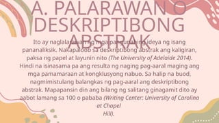 Yunit-3-Pagsulat-ng-Abstrak-Aralin-2-Mga-Uri-ng-Abstrak.pptx
