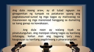 kaligiran ng dula at kahalagahan nito..pptx