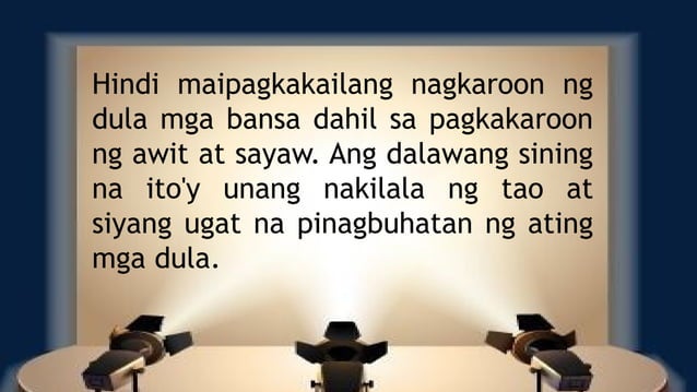 kaligiran ng dula at kahalagahan nito..pptx