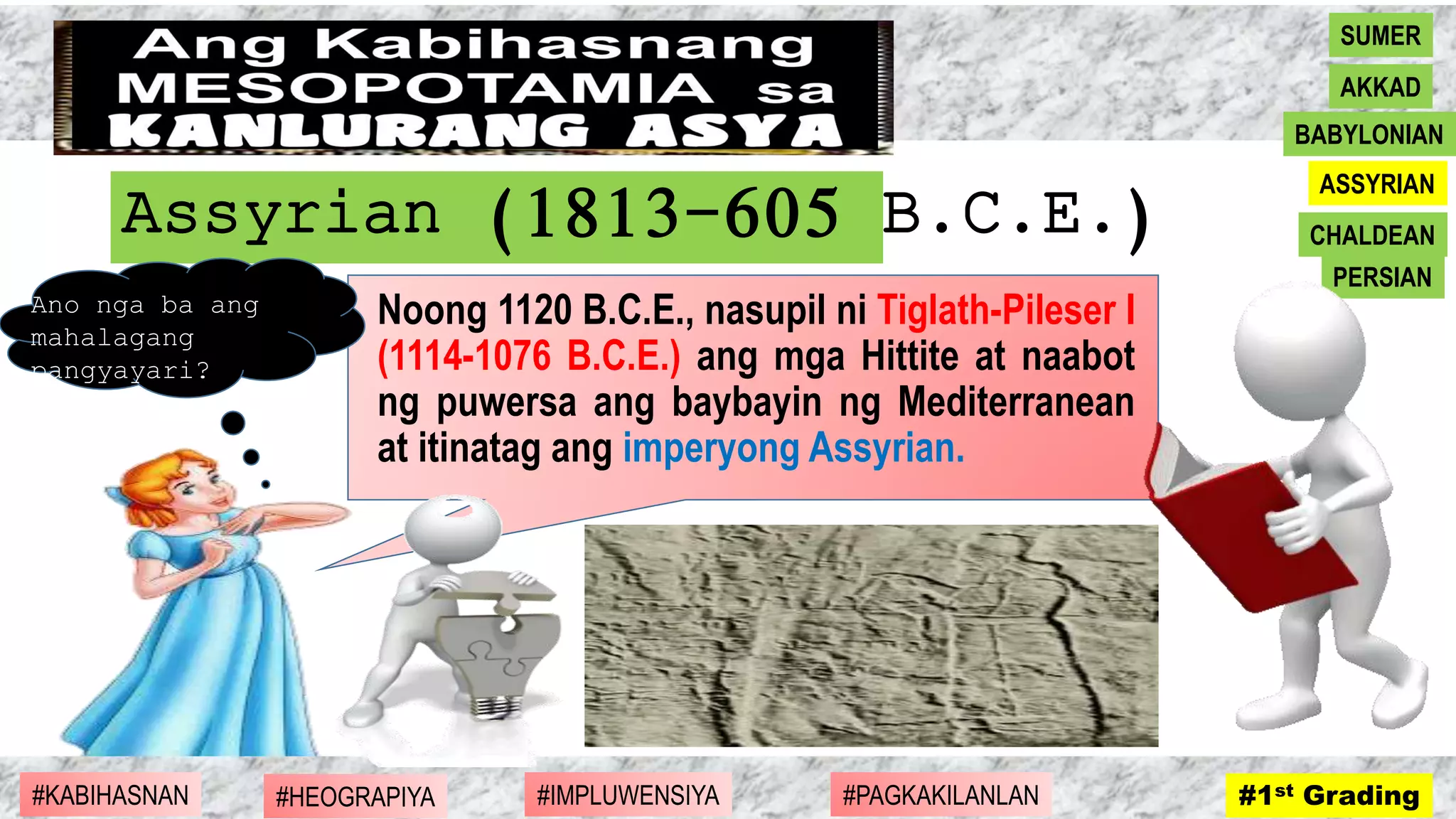 Kabihasnang Mesopotamia sa Kanlurang Asya | PPTX