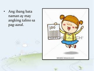 Yunit 1 aralin 1 Pagkilala sa iyong Kakayahan | PPTX