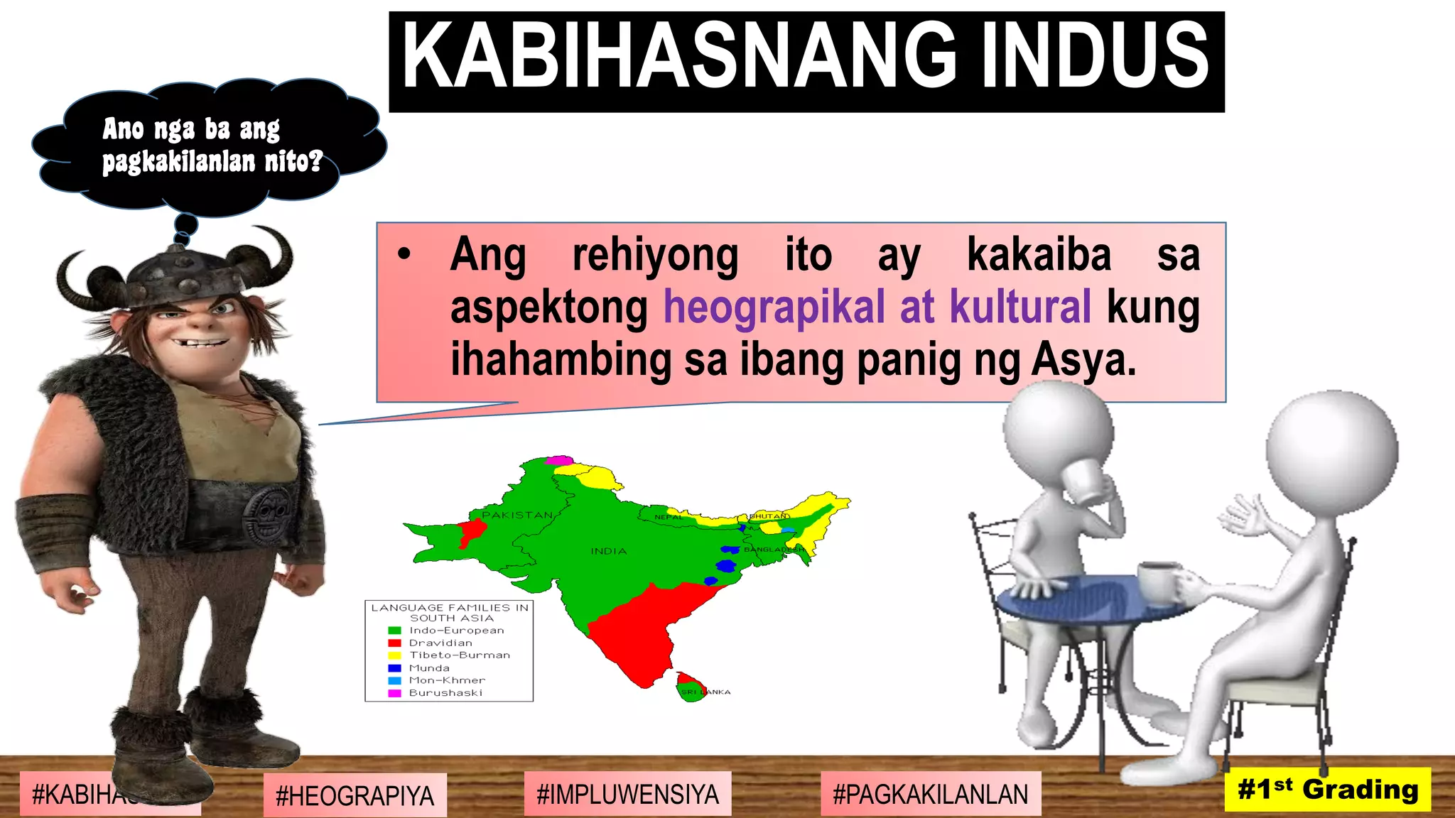 Kabihasnang Mesopotamia sa Kanlurang Asya at Kabihasnang Indus sa Timog ...