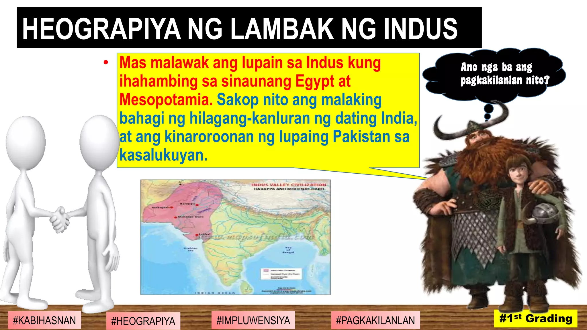 Kabihasnang Mesopotamia sa Kanlurang Asya at Kabihasnang Indus sa Timog ...