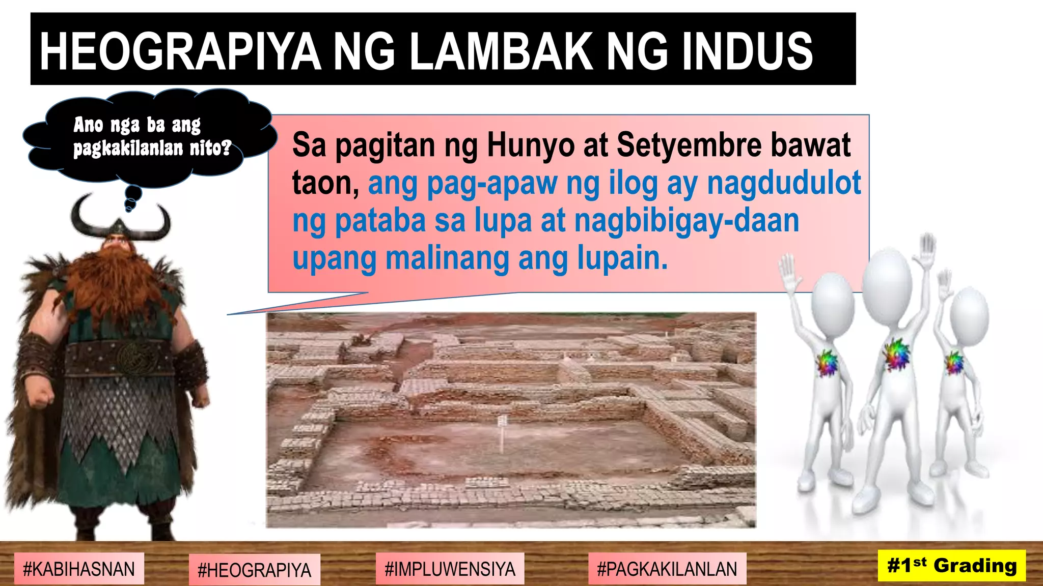 Kabihasnang Mesopotamia sa Kanlurang Asya at Kabihasnang Indus sa Timog ...
