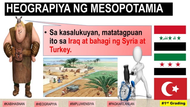 Kabihasnang Mesopotamia sa Kanlurang Asya at Kabihasnang Indus sa Timog ...