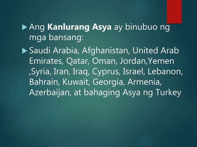 Yunit 1 kabanata 1 ang konsepto ng asya | PPTX