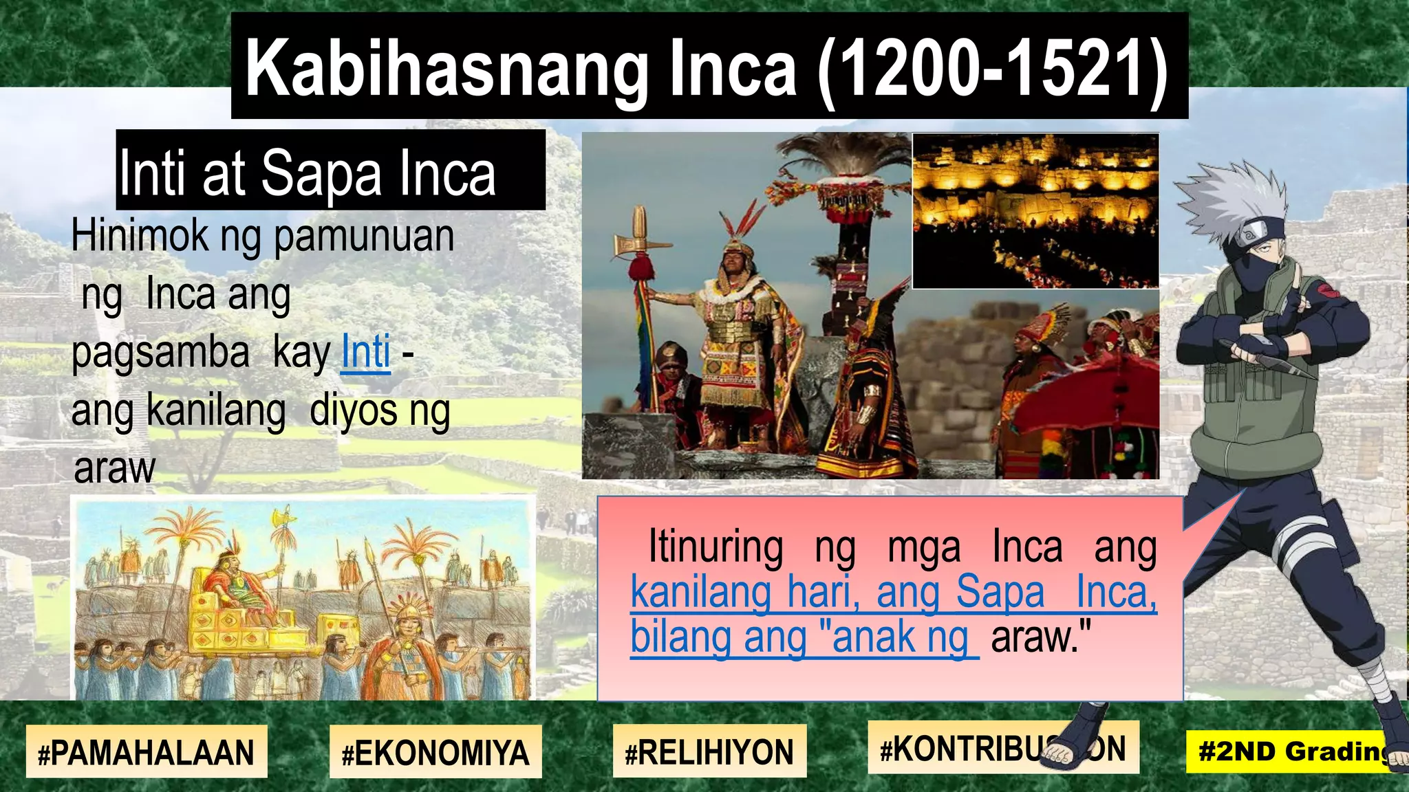 Heograpiya ng South America at Kabihasnang Inca | PDF