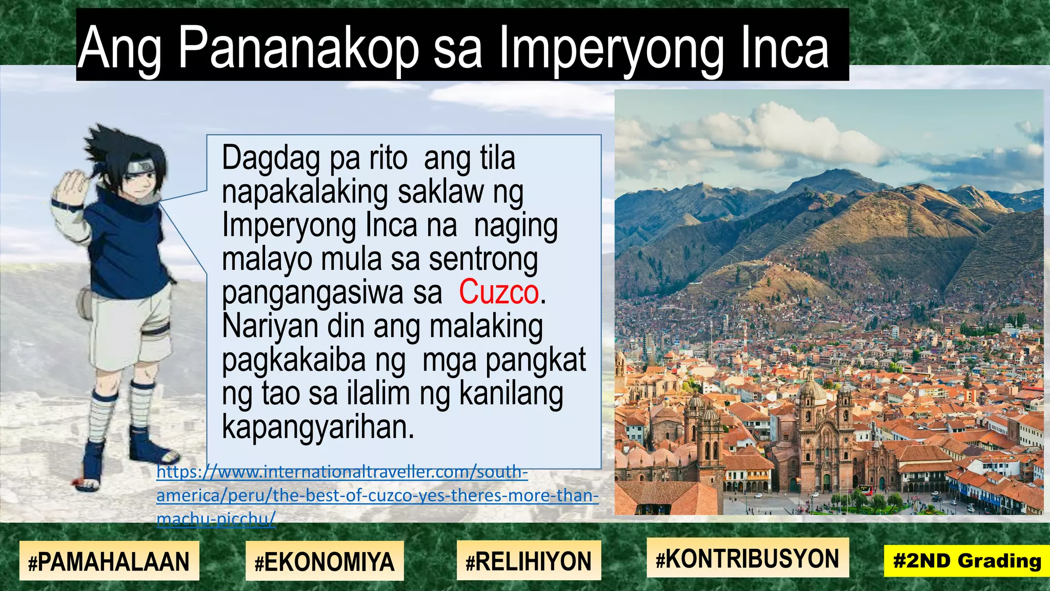 Heograpiya ng South America at Kabihasnang Inca | PDF