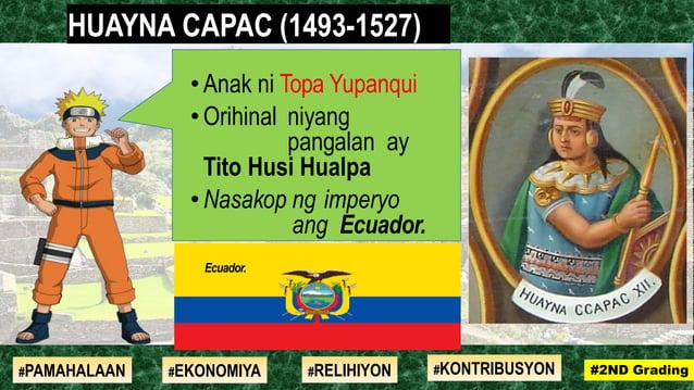 Heograpiya ng South America at Kabihasnang Inca | PDF