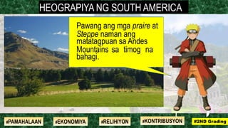 Heograpiya ng South America at Kabihasnang Inca | PDF