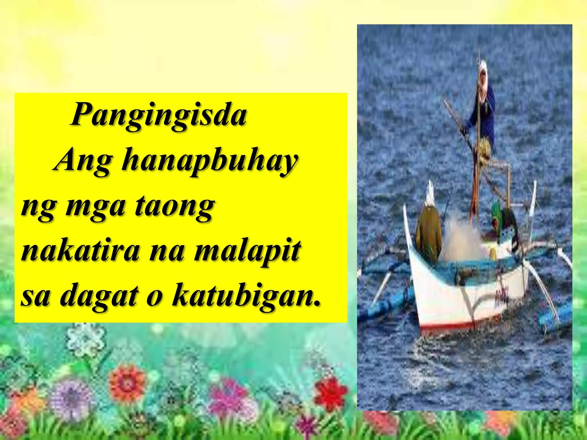 Yunit 2 aralin 1 pag uugnay ng kapaligiran at uri ng hanapbuhay | PPTX