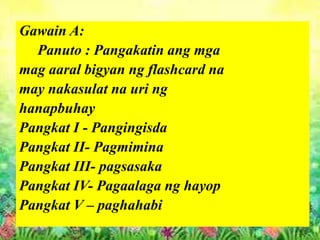 Yunit 2 aralin 1 pag uugnay ng kapaligiran at uri ng hanapbuhay | PPTX