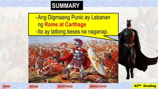 Digmaang Punic | PPTX