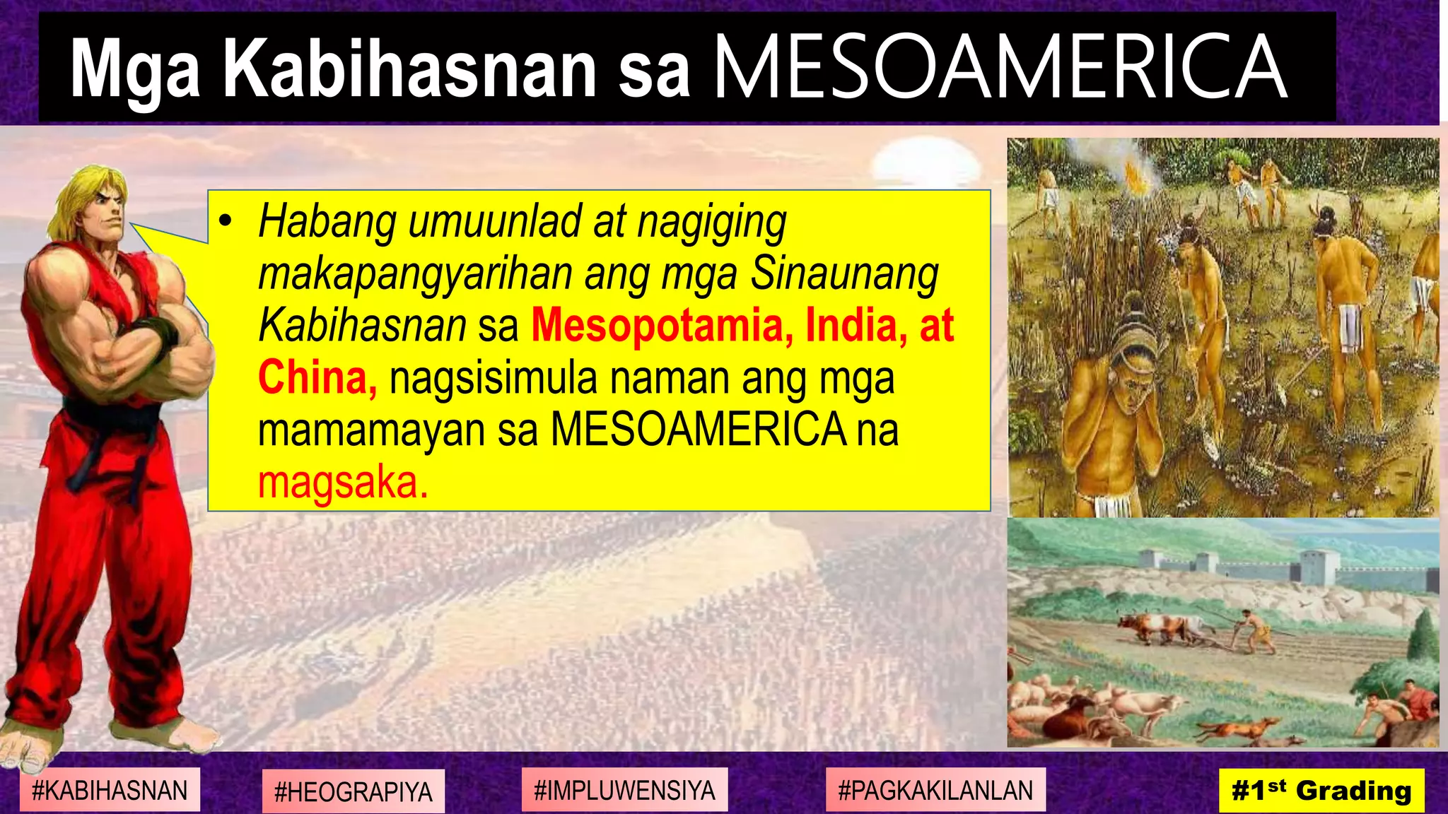 Mga Kabihasnan sa Mesoamerica | PPTX