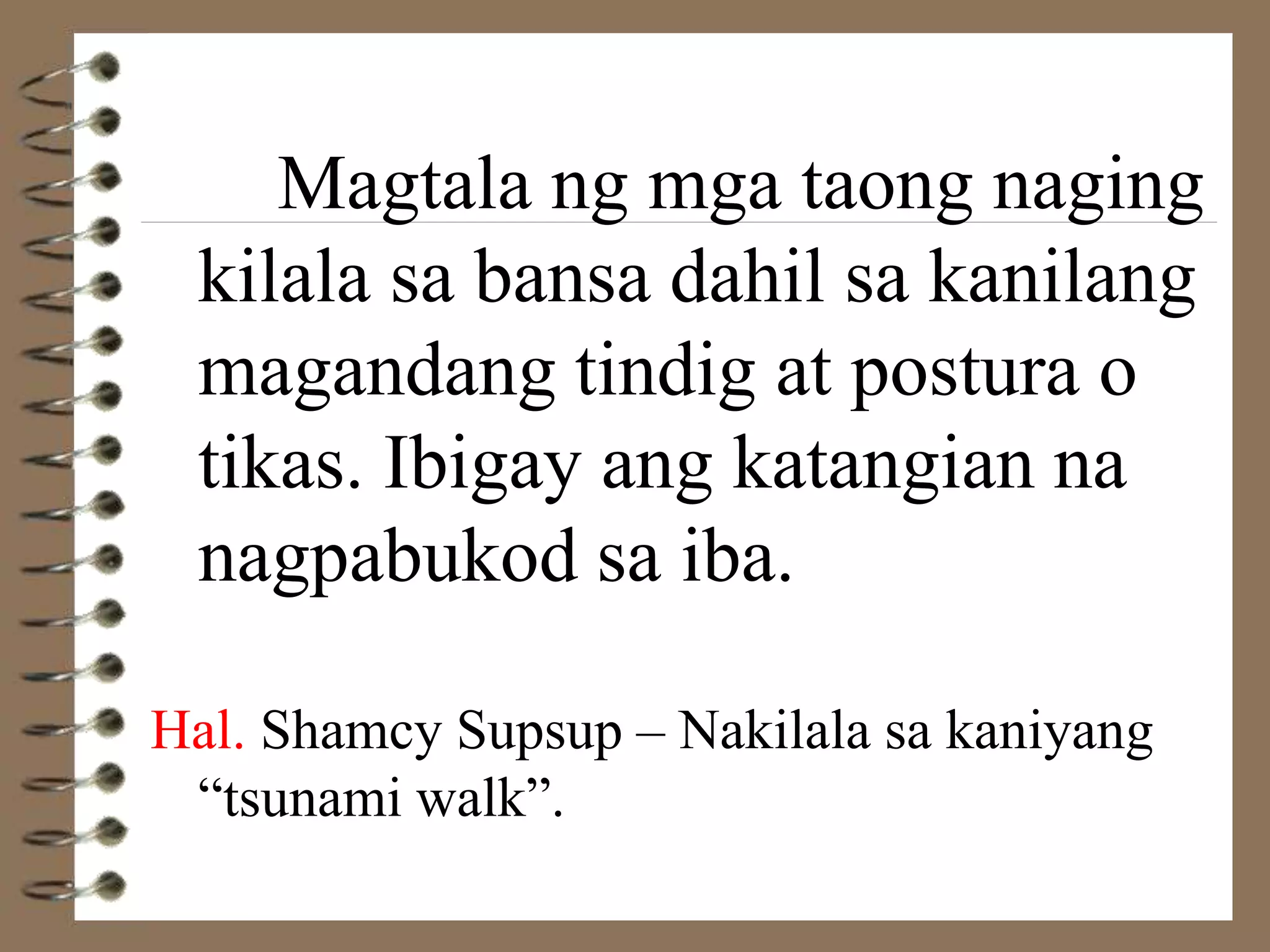 YUNIT 2 ARALIN 8 EPP HOME ECO Pagpapanatiling maayos ang sariling ...
