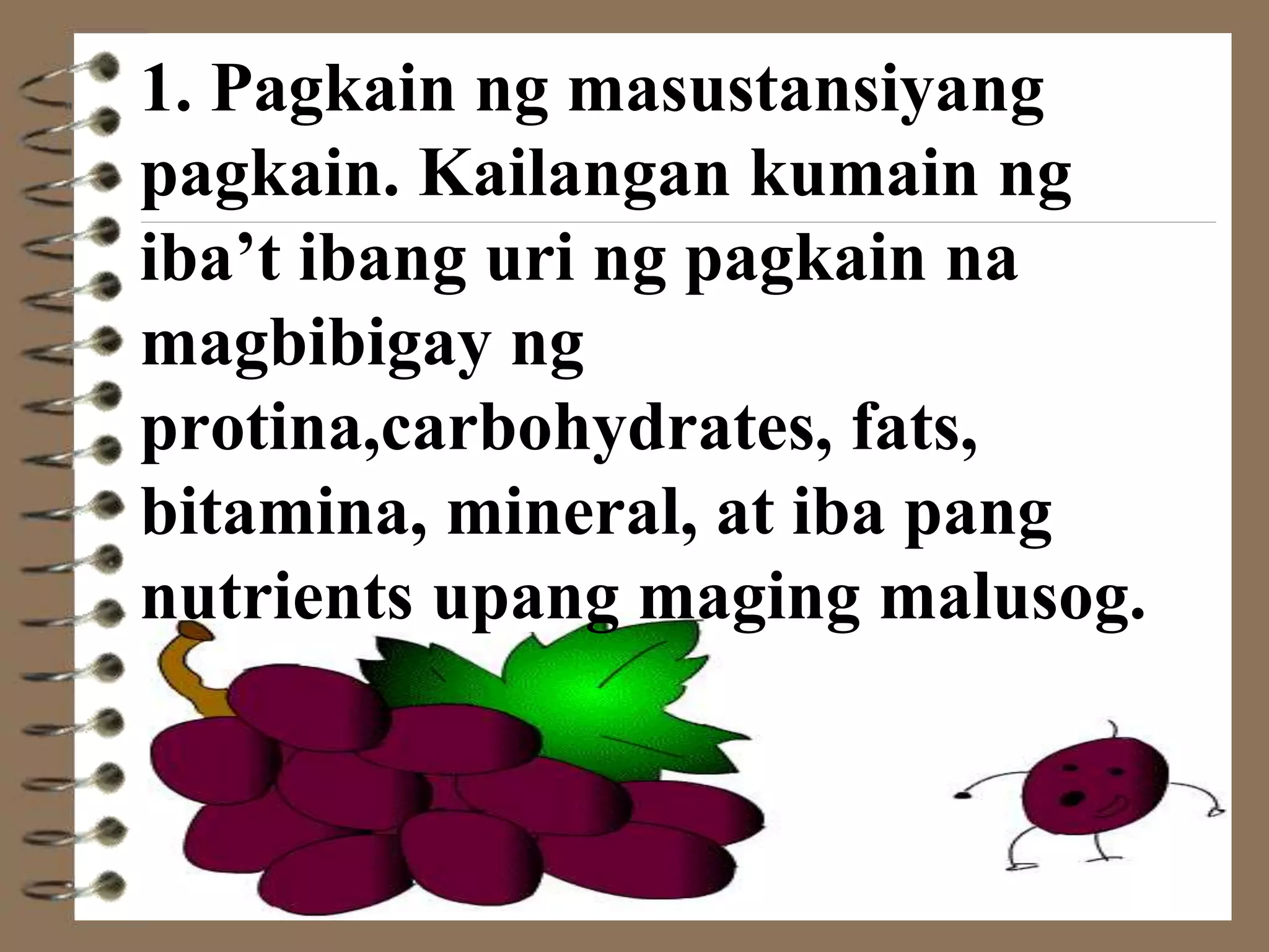 YUNIT 2 ARALIN 8 EPP HOME ECO Pagpapanatiling maayos ang sariling ...