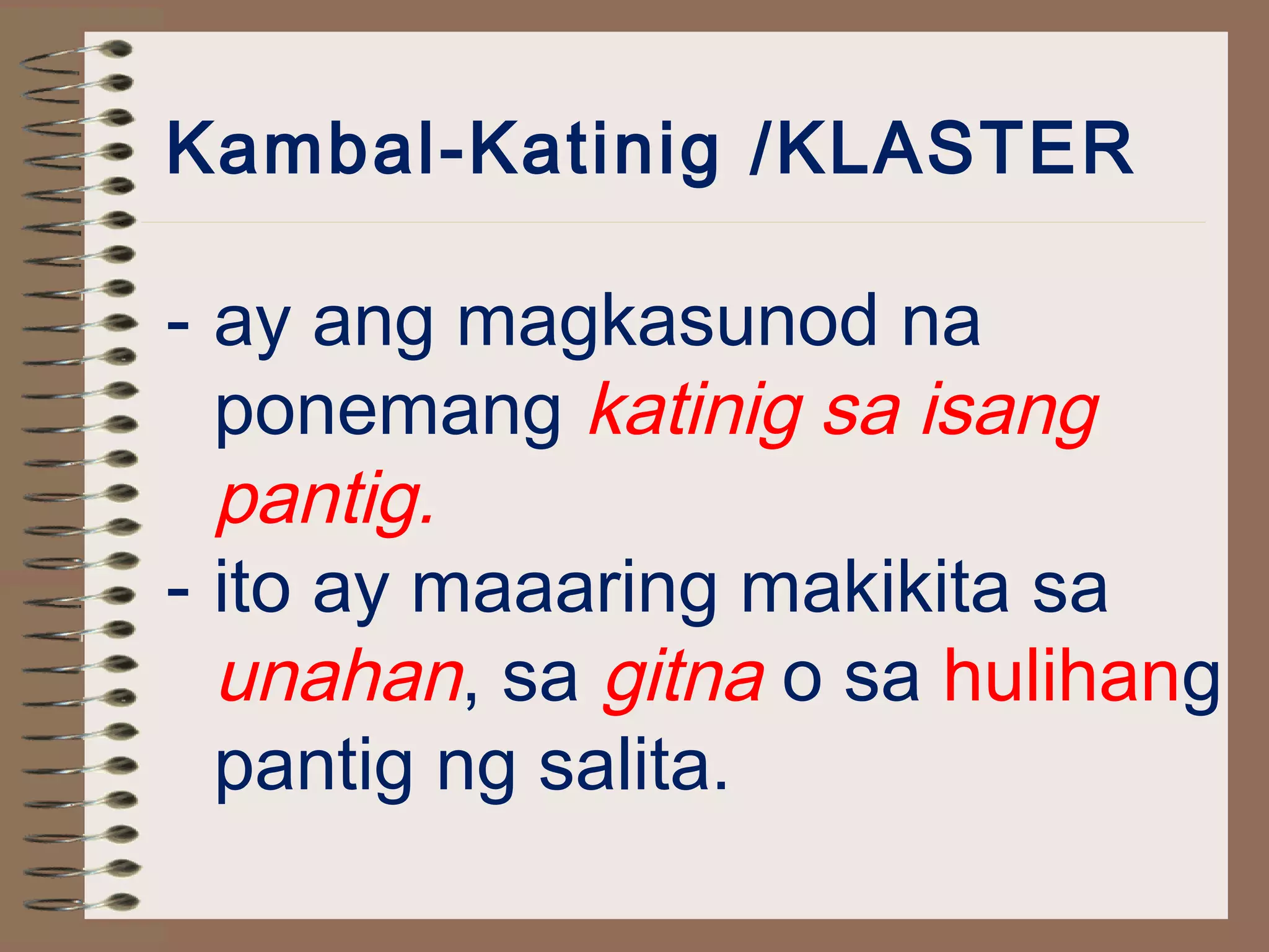 Yunit 3 istruktura ng wika | PPT