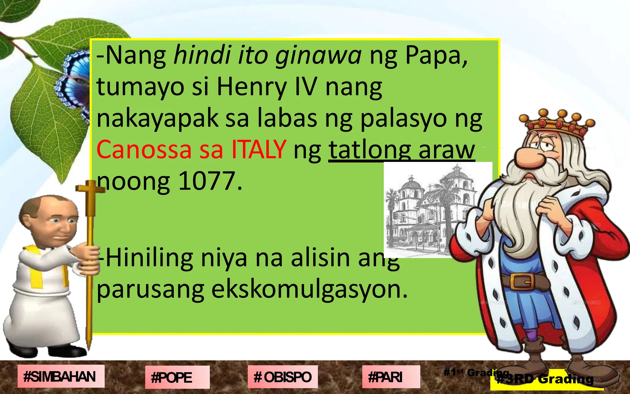 Yunit 3 Aralin 1.3 Paglakas ng simbahan at papel nito sa paglakas ng ...