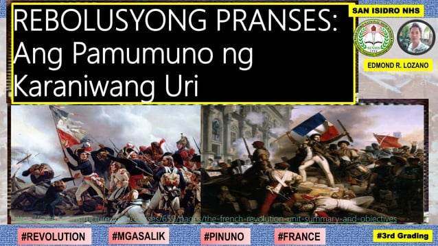 Rebolusyong Pranses ang Pamumuno ng Karaniwang Uri | PPTX