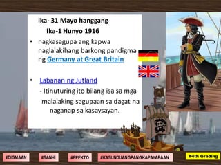 Ang Unang Digmaang Pandaigdig | PDF