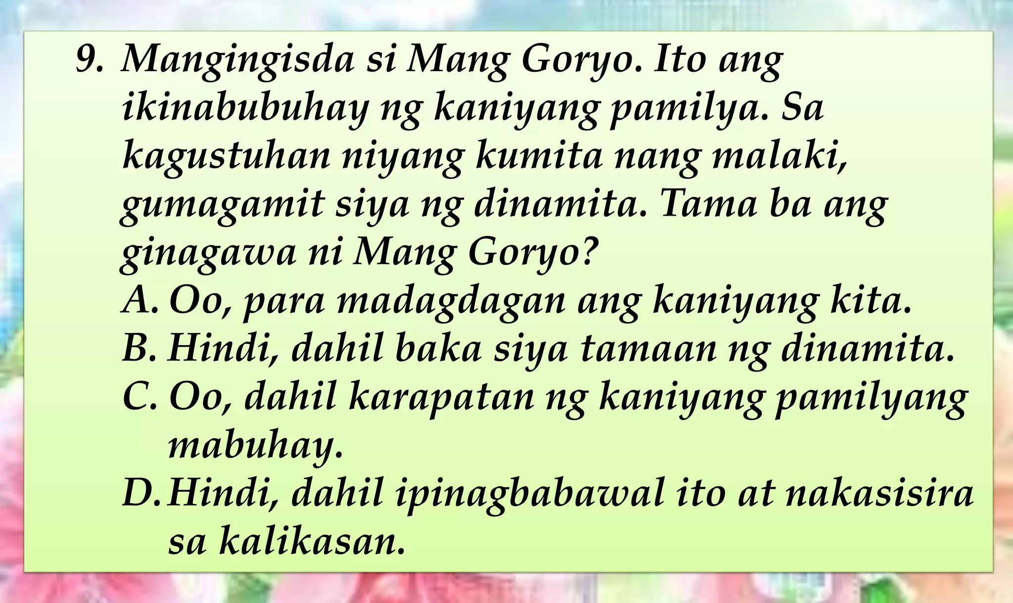 Yunit 4 aralin 4 mga tungkuling kaakibat ng mga karapatan ng mamamayang ...