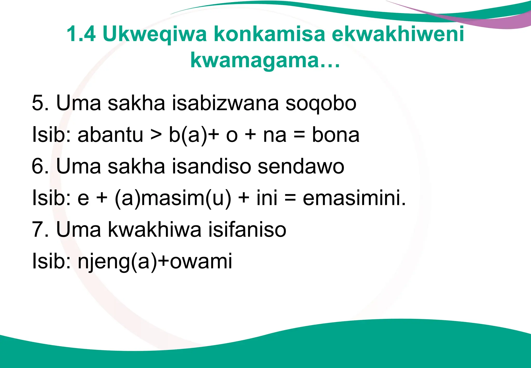 YUNITHI IFONOLOJI.pdf amanothi ngefonoloji | PDF